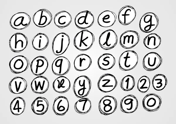 5,639,946 Letters in circles font Vector Images | Depositphotos