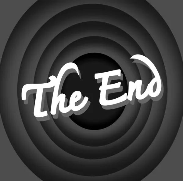 The end Movie screen Stock Vector Image by ©porjai #36907019