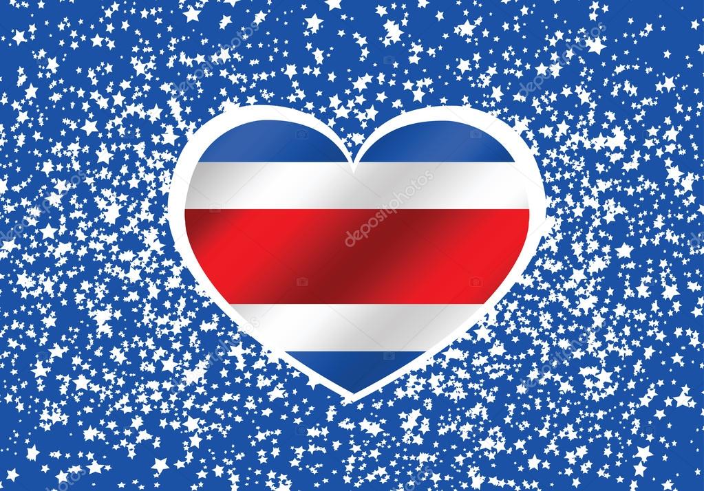 National flag of Costa Rica themes idea design Stock Vector by ©porjai ...