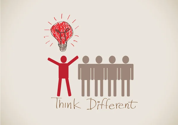 People icons think different idea design Stock Vector Image by ©porjai ...