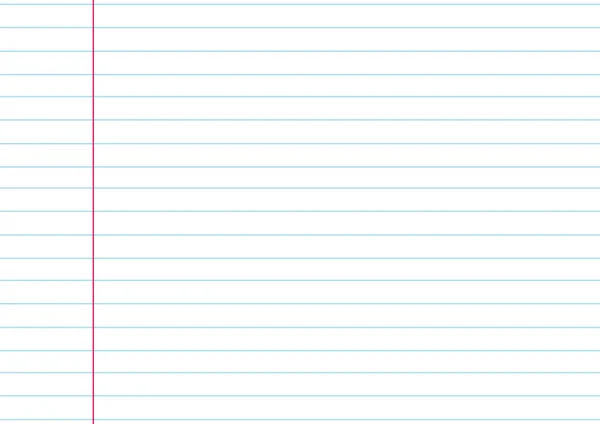 School notebook paper sheet. Exercise book page background. Lined ...