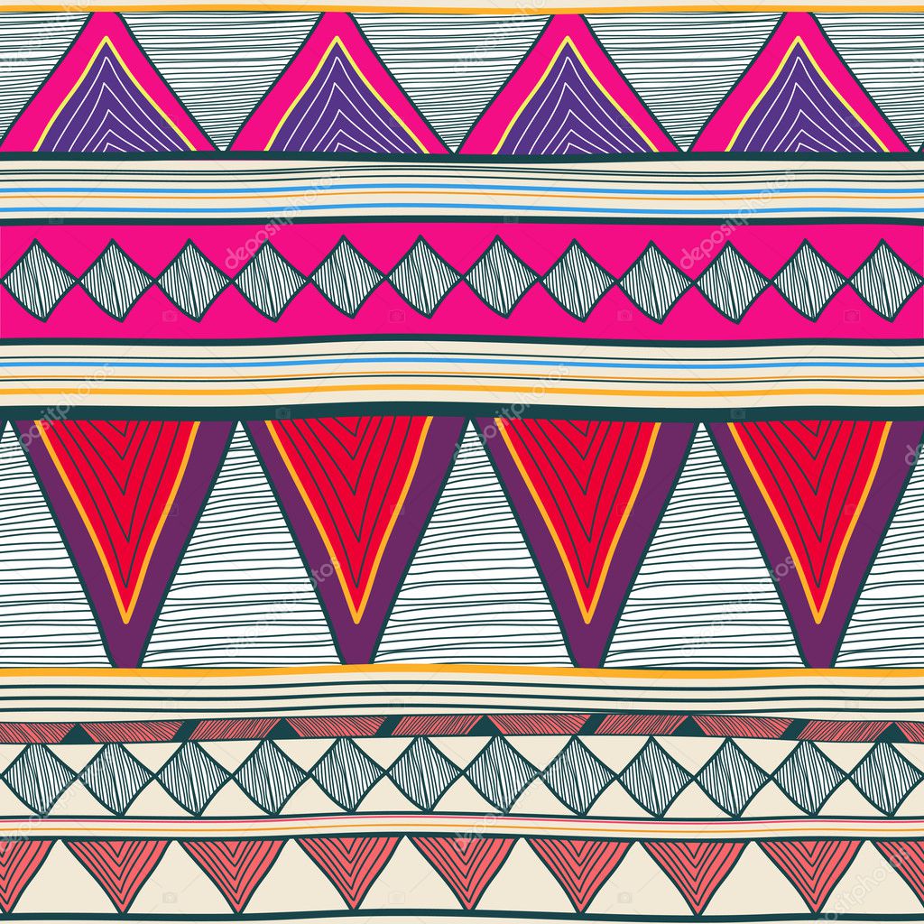 Tribal texture Stock Vector by ©suriko 26834339