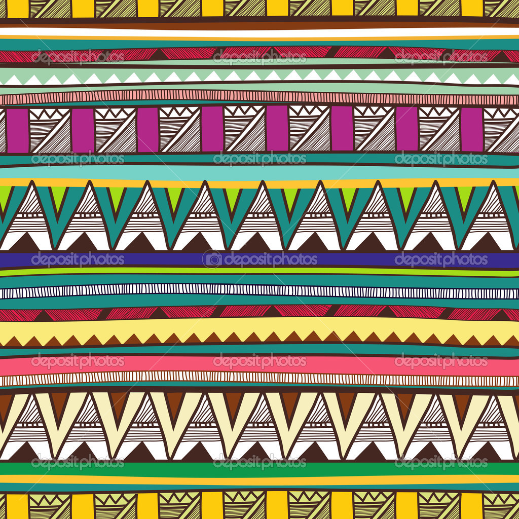 Tribal texture Stock Vector by ©suriko 26834407