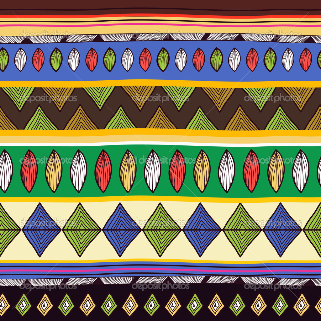 Tribal texture Stock Vector by ©suriko 26834557