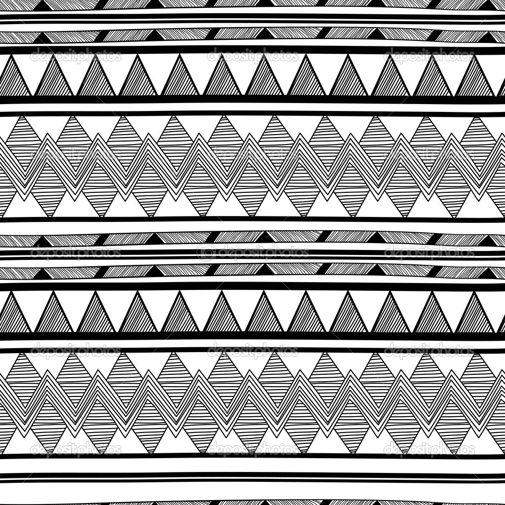 Tribal texture Stock Vector by ©suriko 26834839