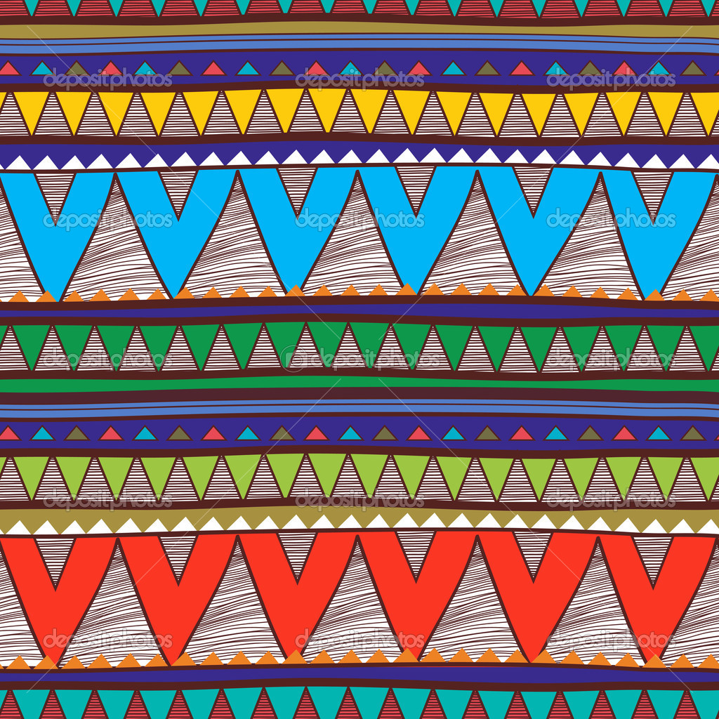 Tribal texture Stock Vector by ©suriko 27160687