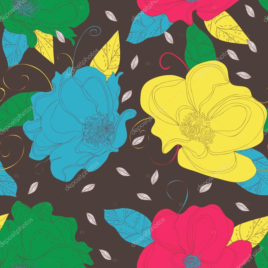 Floral texture Stock Vector Image by ©suriko #27161739