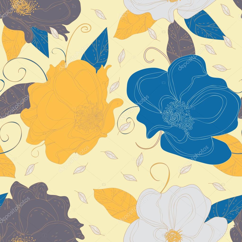 Floral texture Stock Vector Image by ©suriko #27481465