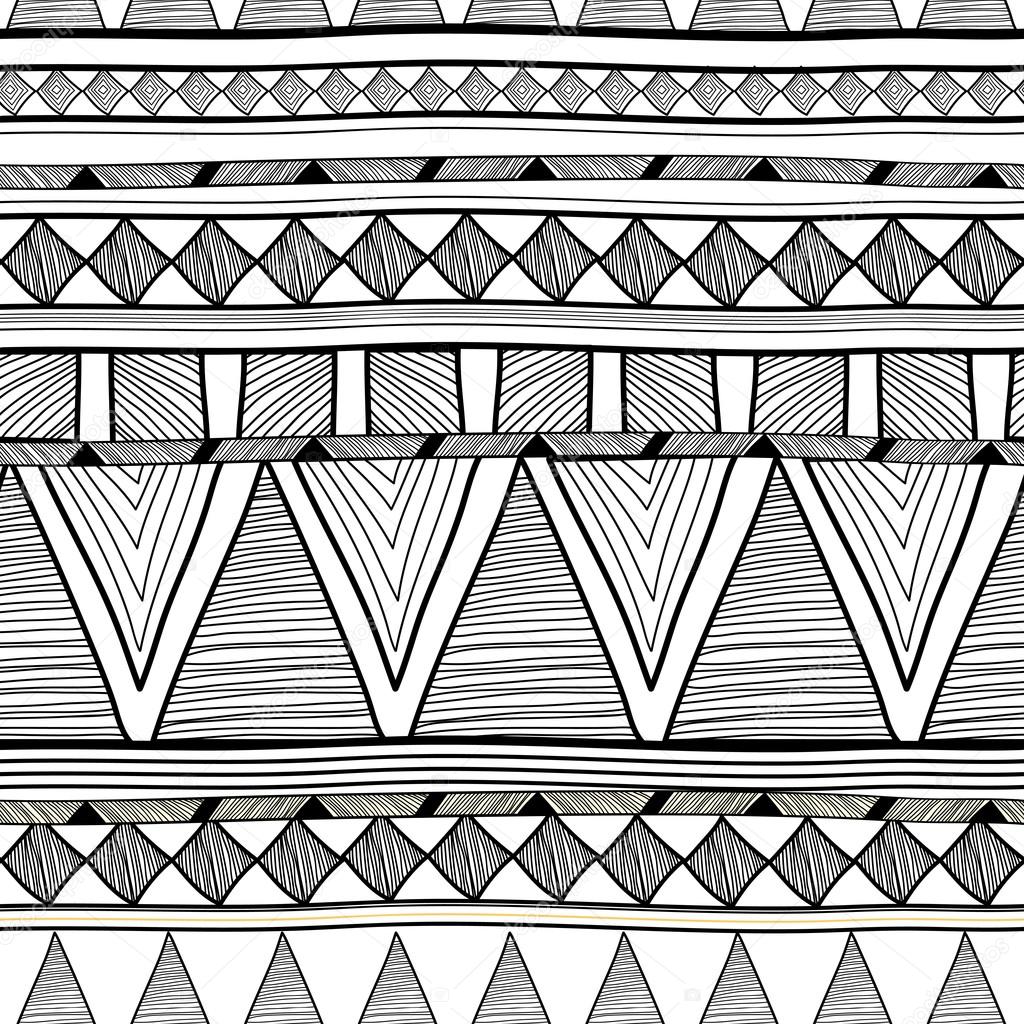 Tribal texture — Stock Vector © suriko #29535427