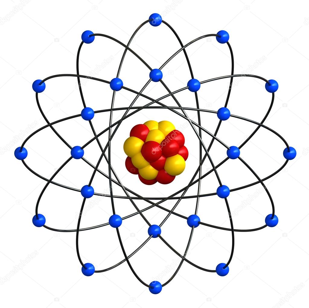 Atomic structure Stock Photo by ©oorka5 30535951 Atomic structure Stock Photo by ©oorka5 30535951