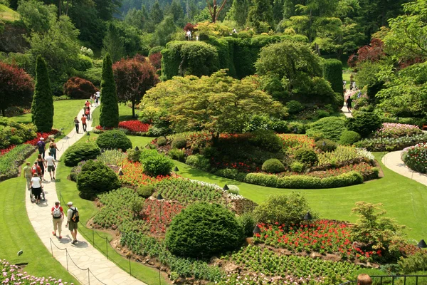 Butchart sunken gardens Stock Photos, Royalty Free Butchart sunken ...