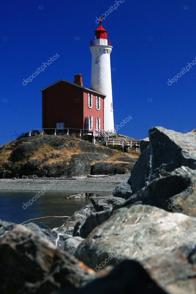 Fisgard Lighthouse, Victoria, BC, Canada – Stock Editorial Photo ...