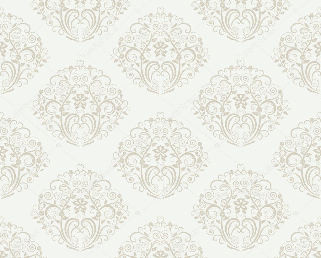 Retro wallpaper. Seamless Stock Vector Image by ©A7880S #41267309