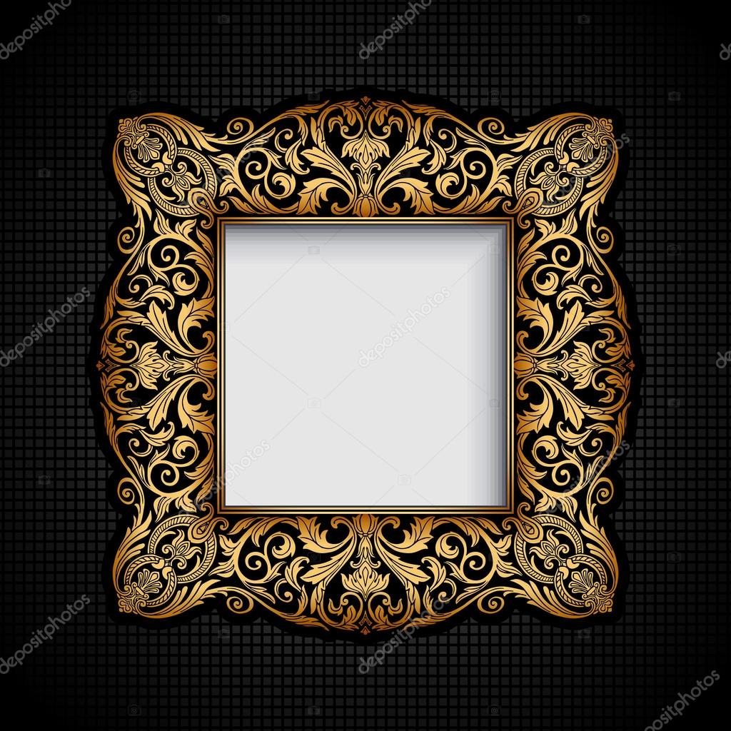 Vintage ornamental frame — Stock Photo © meginn #13969764