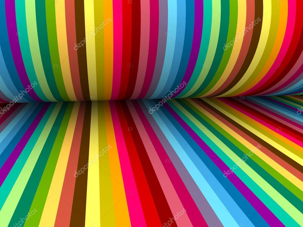 Colorful abstract lines for background — Stock Photo © motionkarma ...