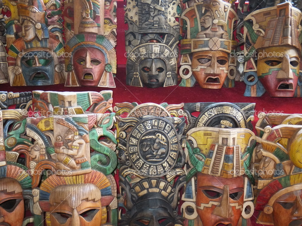 Mayan Handicrafts — Stock Photo © sainaniritu #13919244