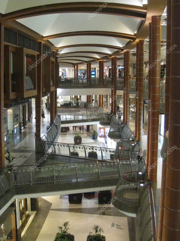 BurJuman shopping mall in Dubai, UAE — Stock Editorial Photo ...