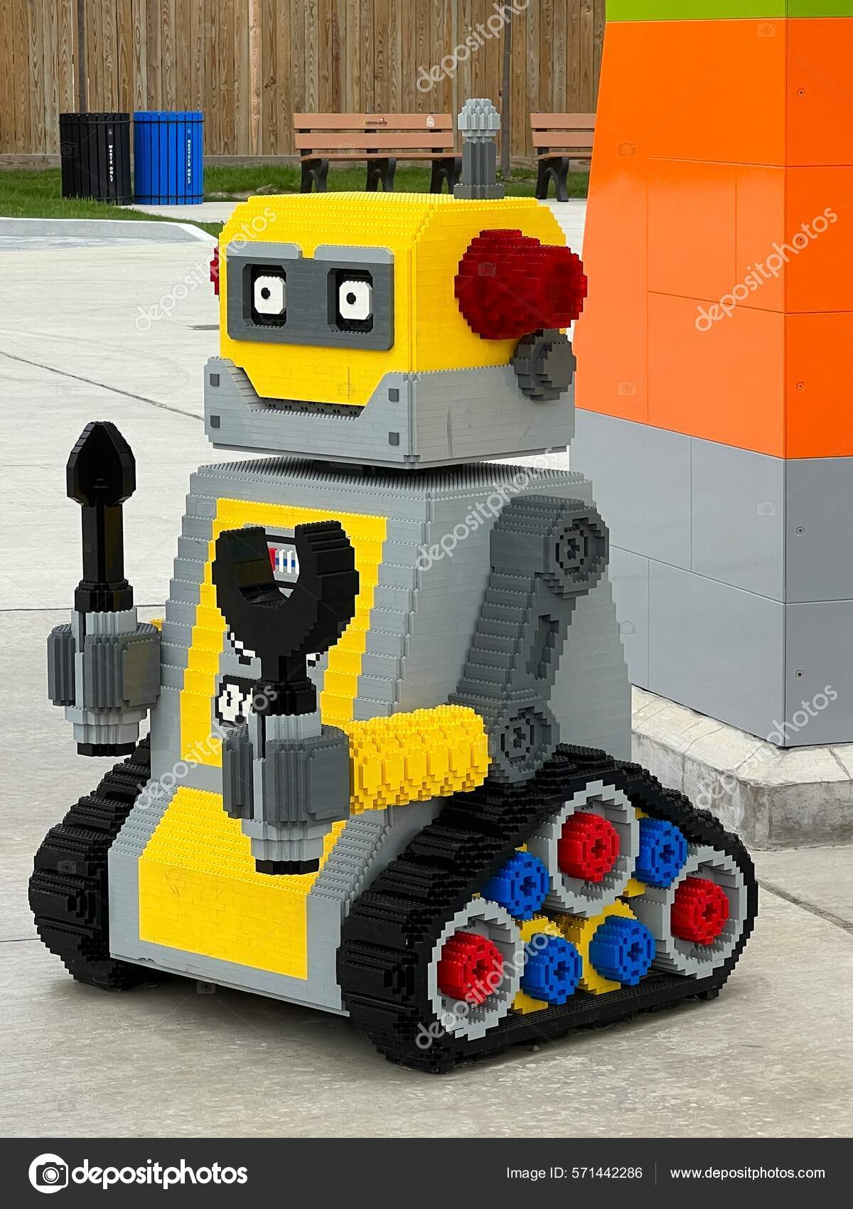 Goshen May Brick Street Legoland Goshen New York Seen May — Stock ...