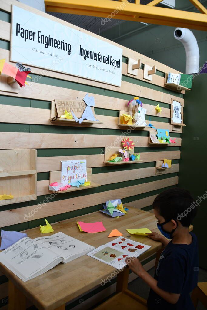 ALBUQUERQUE, NM - JUL 24: Explora Science Center and Childrens Museum ...
