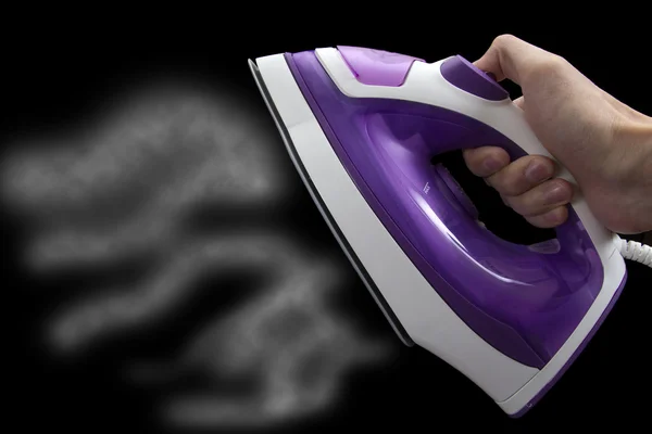 Iron with steam - Stock Image - Everypixel