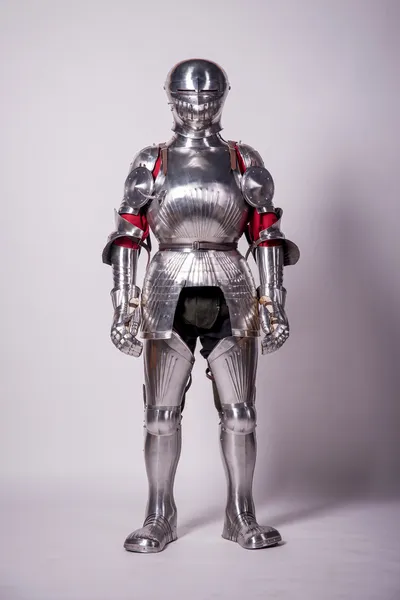 Knight in metal armor — Stock Photo © badahos #50005819