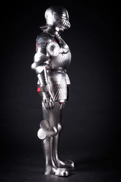 Knight Virtual Reality Headset Armor Holding Sword Isolated Black ...