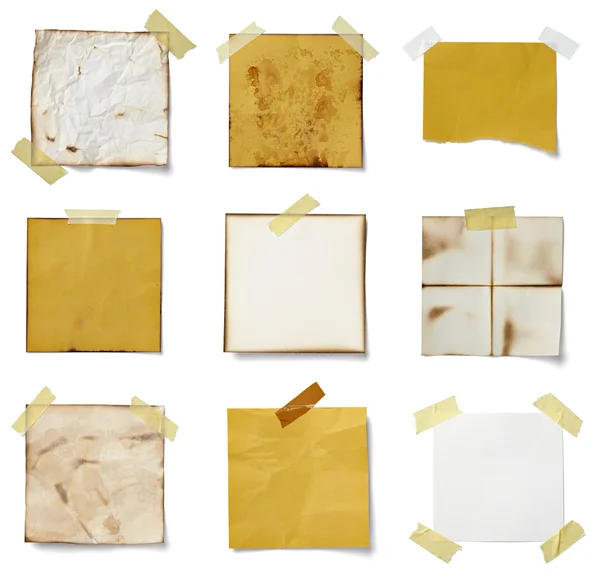 Brown old paper note background — Stock Photo © PicsFive #11170407