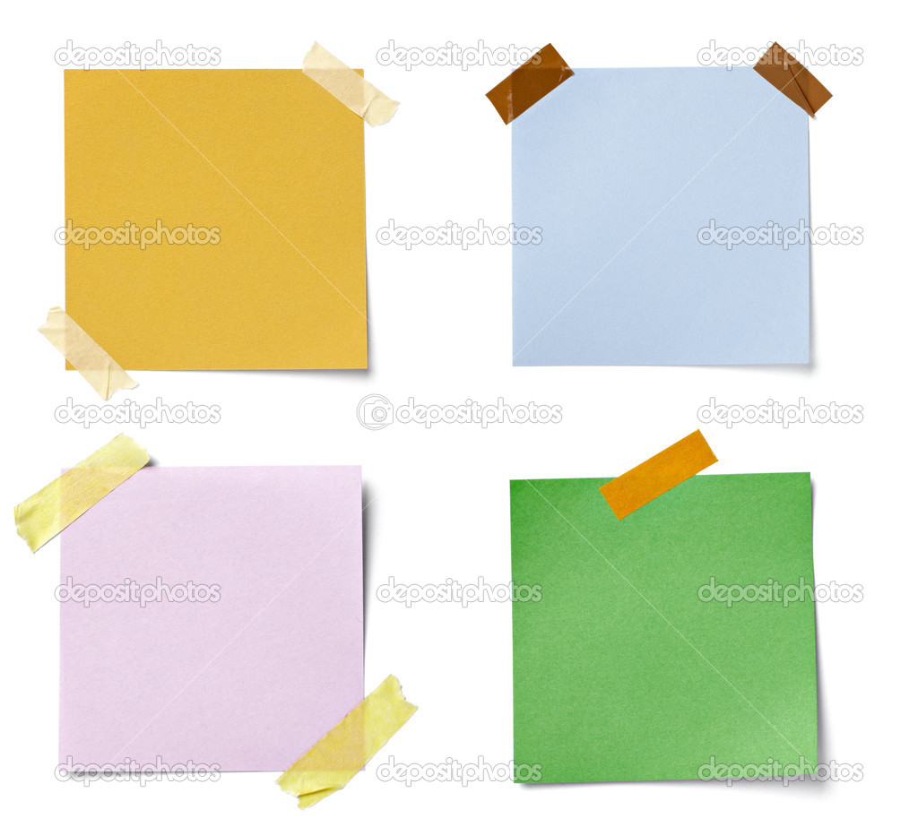 Note paper message label business — Stock Photo © PicsFive #13442506