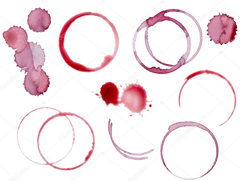 Alcohol drink wine stain liquid Stock Photo by ©PicsFive 13618521