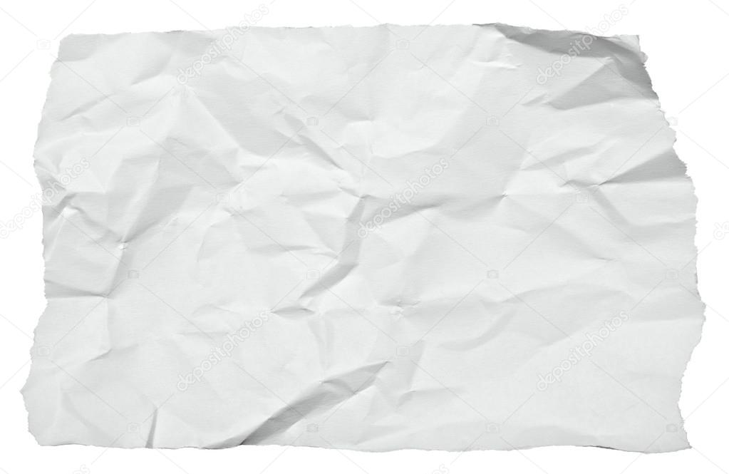 White crumpled note paper Stock Photo by ©PicsFive 13696898