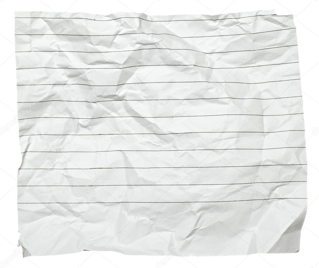 White crumpled note paper Stock Photo by ©PicsFive 13697287 White crumpled note paper Stock Photo by ©PicsFive 13697287