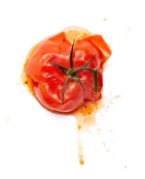 Splattered splashed tomato vegetable food — Stock Photo © PicsFive ...