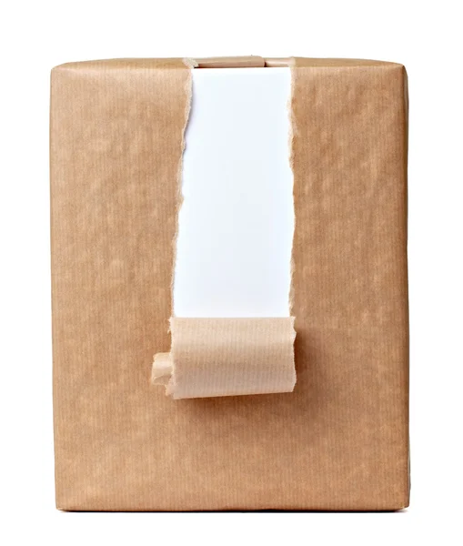 Ripped wrapping box package Stock Photo by ©PicsFive 13750889