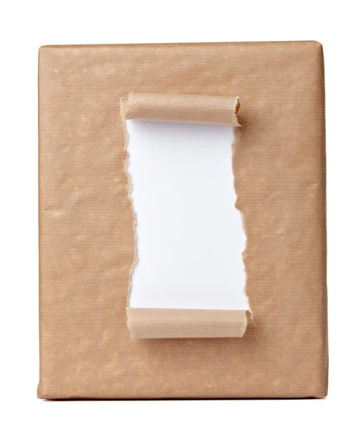Ripped wrapping box package Stock Photo by ©PicsFive 13750889