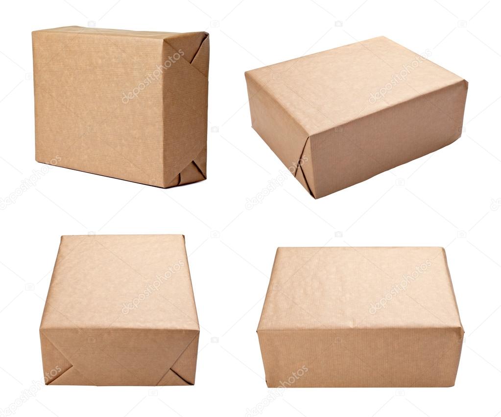 Wrapping box container package Stock Photo by ©PicsFive 13753184