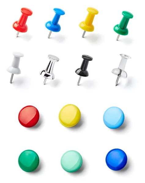 Push pin thumbtack tool office business — Stock Photo © PicsFive #11475843