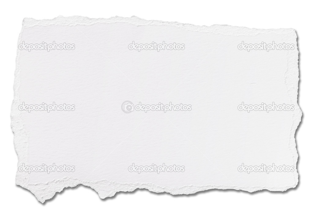 White paper ripped message background — Stock Photo © PicsFive #27670897