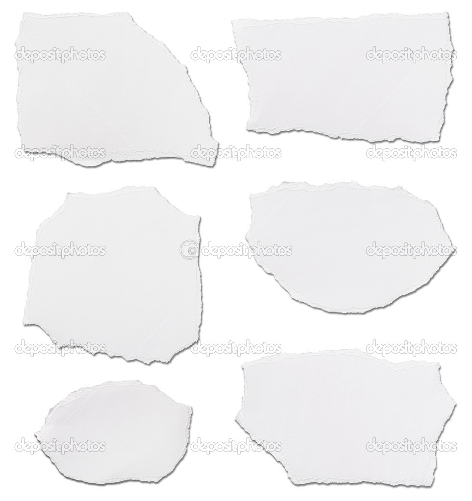 White paper ripped message background Stock Photo by ©PicsFive 27713115