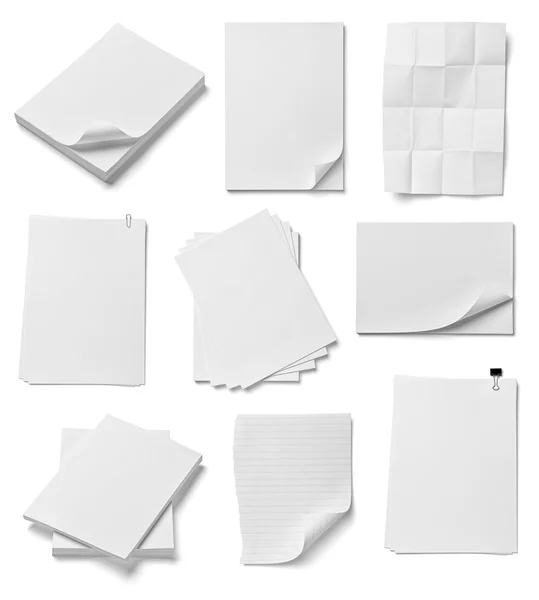 Stack of papers documents office business Stock Photo by ©PicsFive 27728987