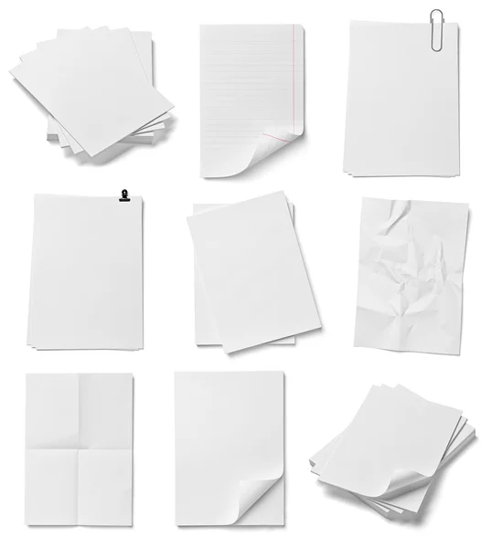 Stack of papers documents office business Stock Photo by ©PicsFive 27728987