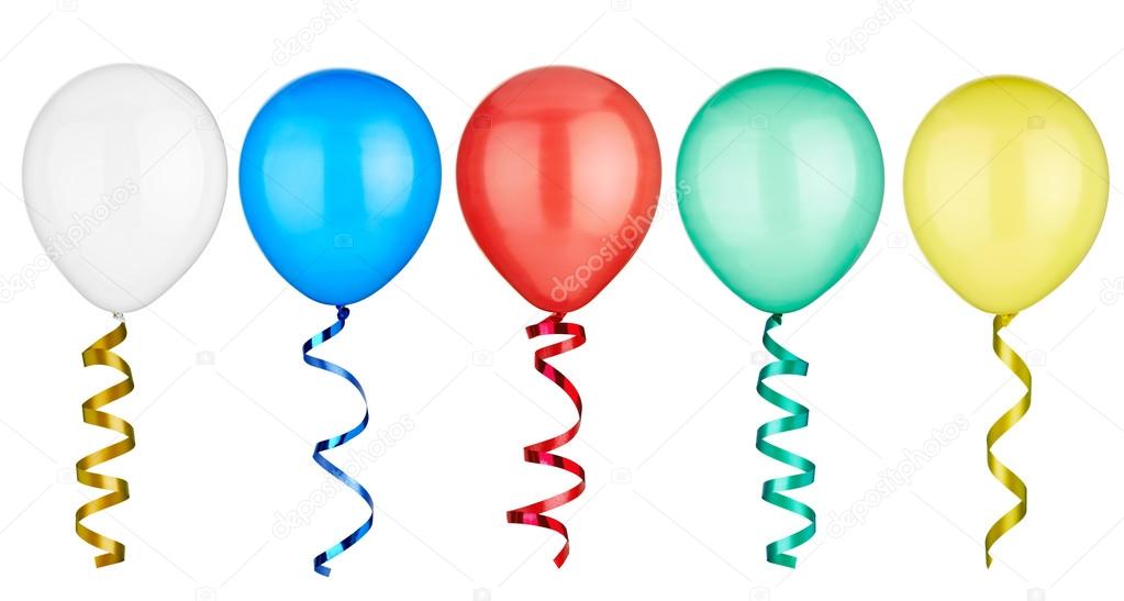 Balloon festive birthday toy — Stock Photo © PicsFive #27766491