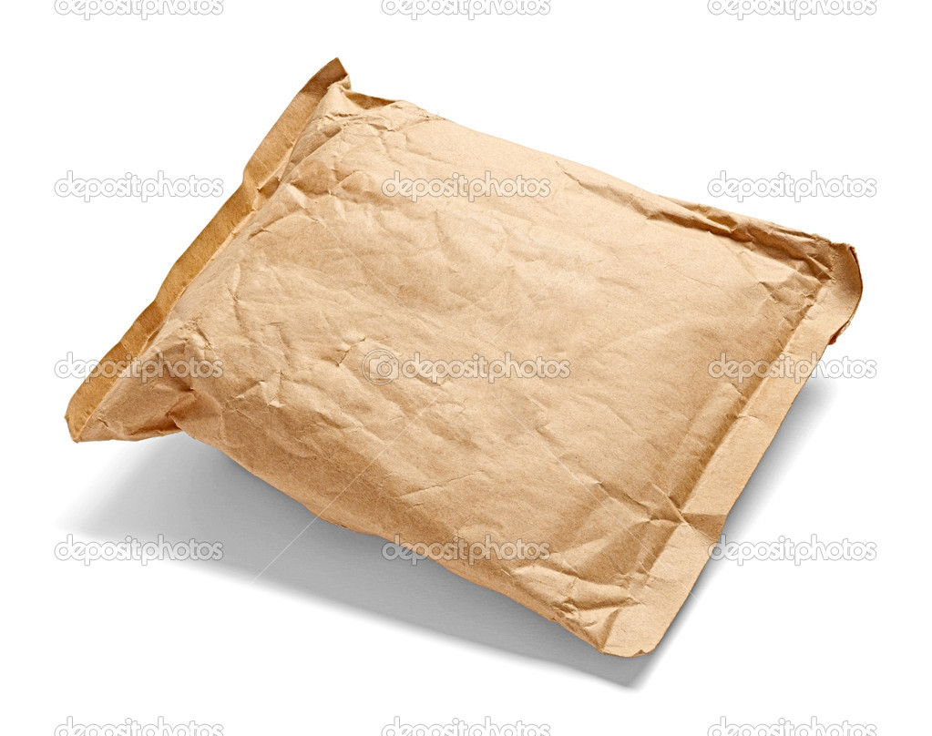 Mail package envelope box used open postal Stock Photo by ©PicsFive ...