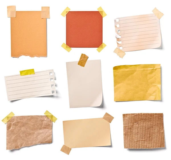 Vintage note paper office business — Stock Photo © PicsFive #29176973