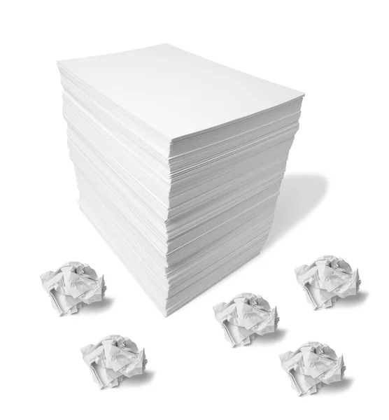 Paper stack pile office paperwork busniess education Stock Photo by ...