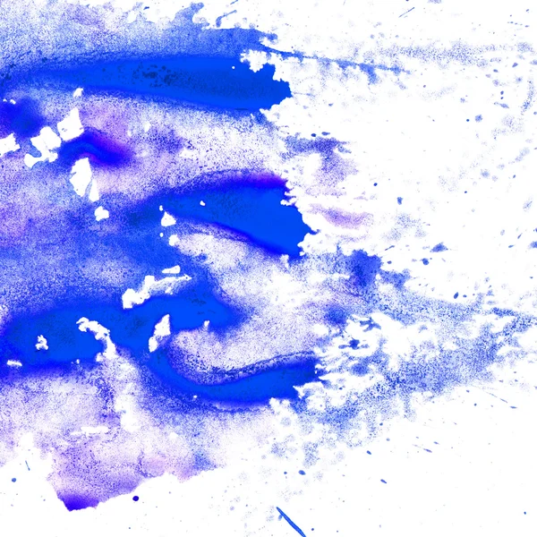 Abstract blue watercolor blot texture Stock Photo by ©maxximmm1 13941323