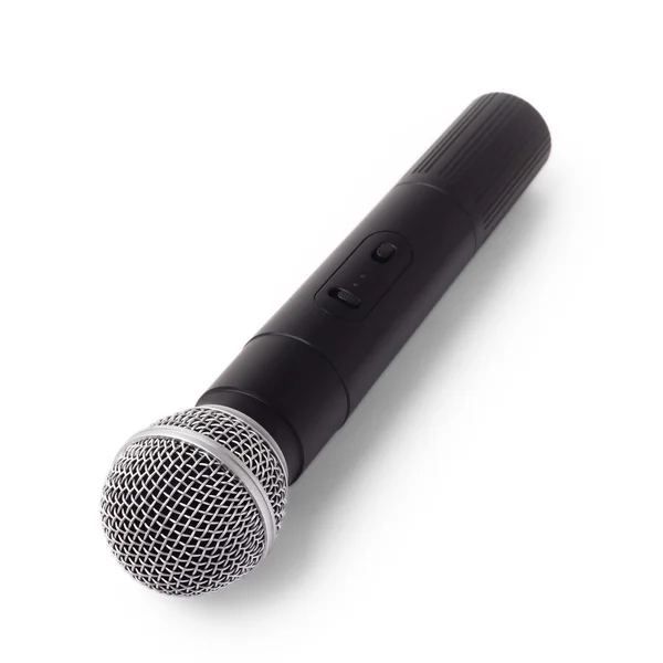 Radio wireless receiver microphone station with antenna isolated Stock ...