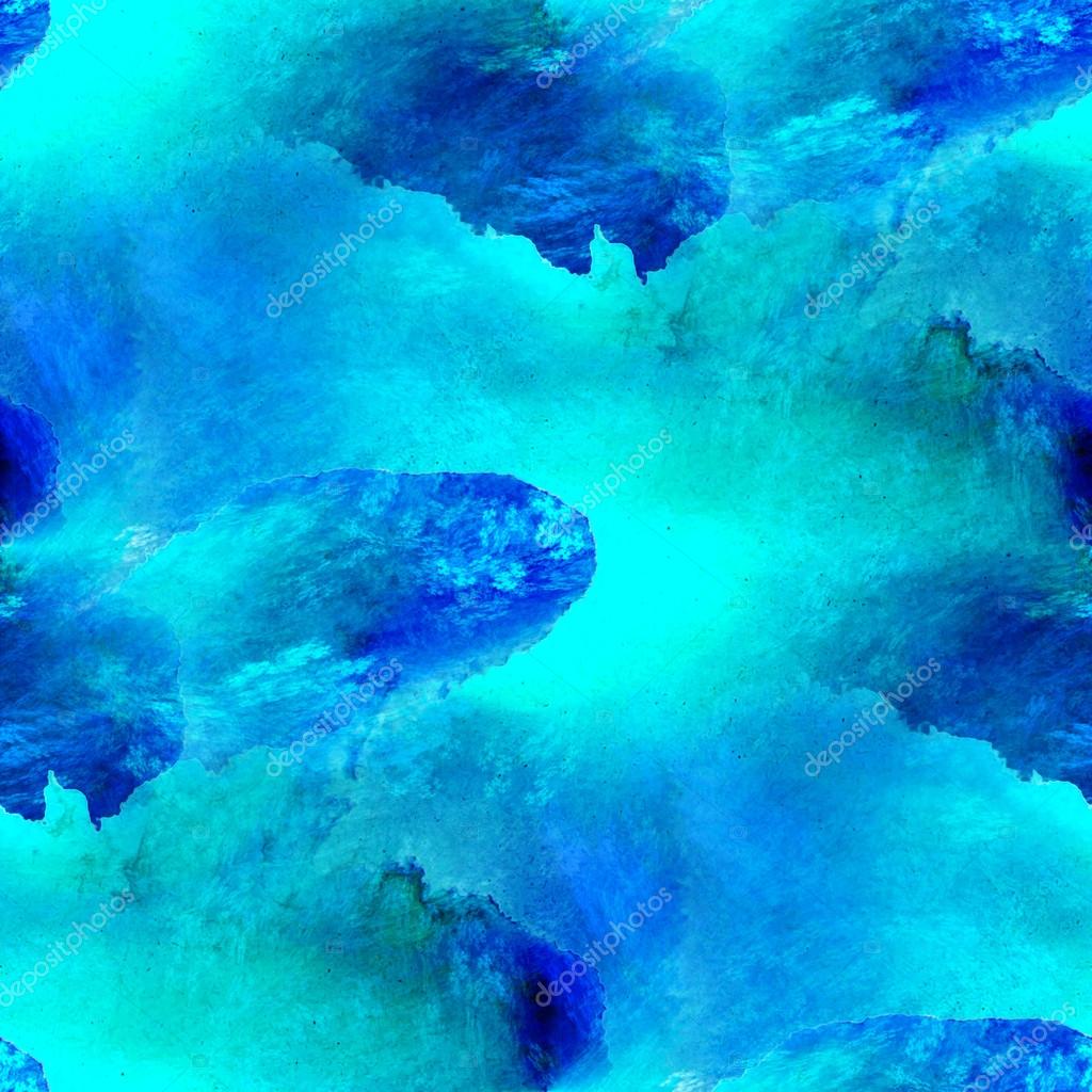 Art blue seamless, texture background watercolor Stock Photo by ...