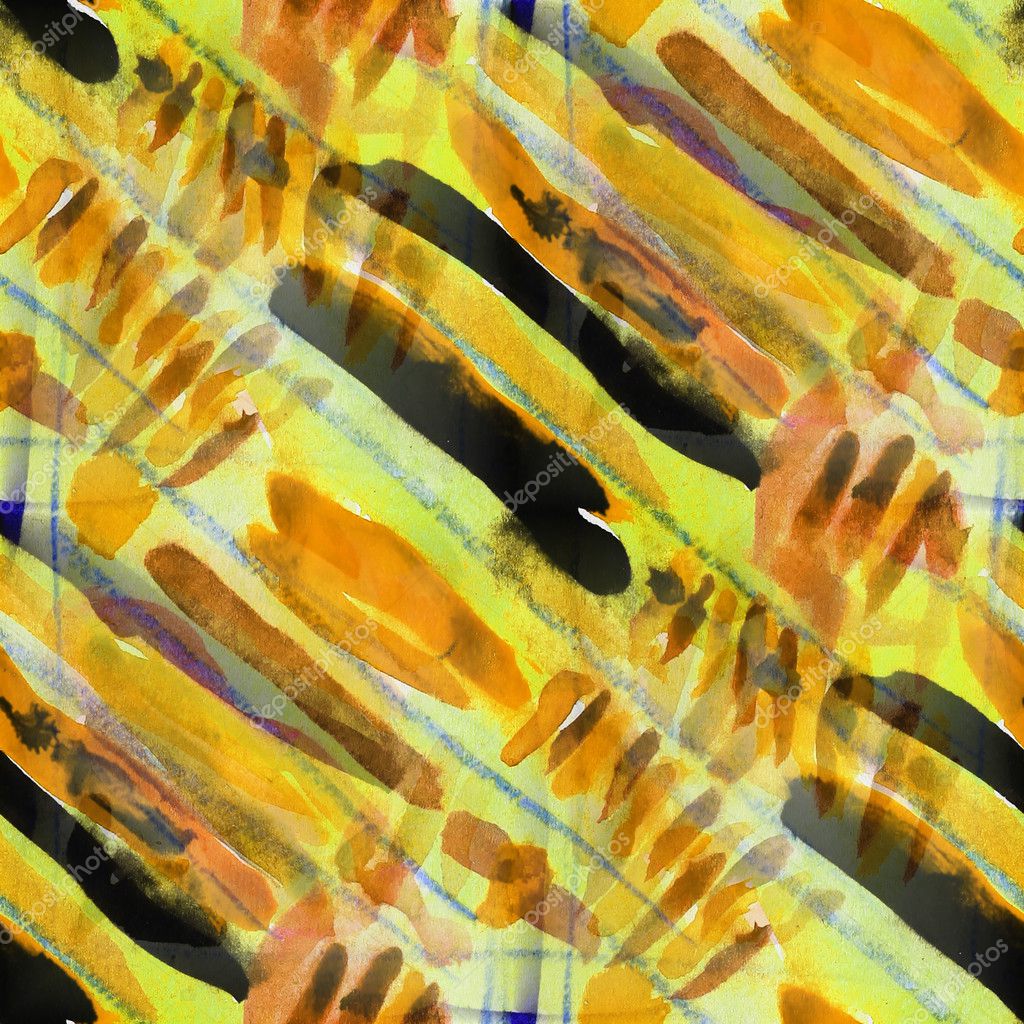 Seamless yellow, black cubism abstract art Picasso texture water Stock ...