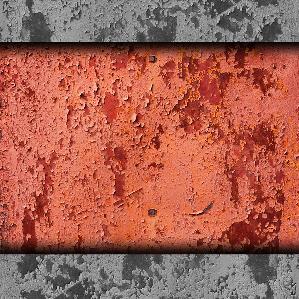 Metal texture red background grunge iron wall old rusty rust pat ...
