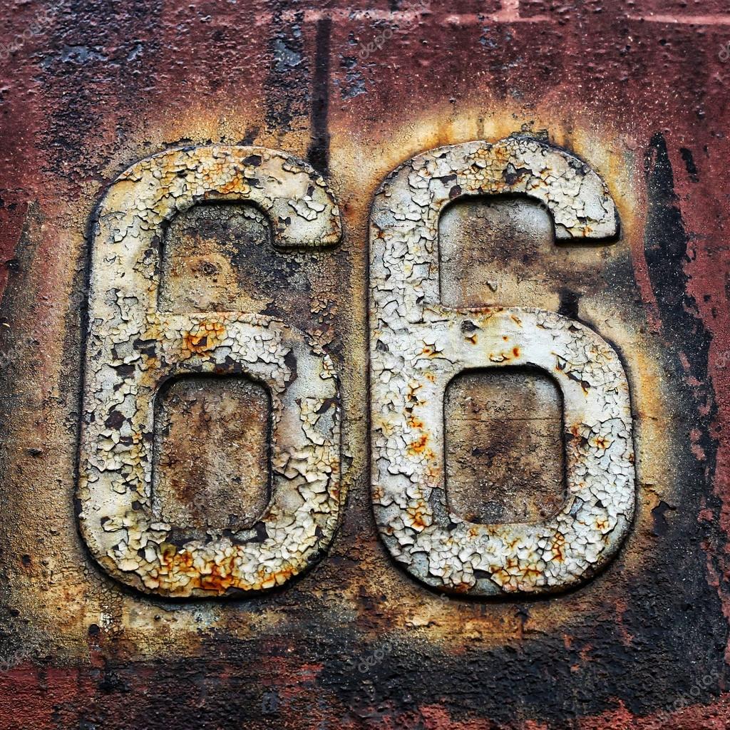 Sixty six route road sign highway travel historic usa vintage — Stock ...